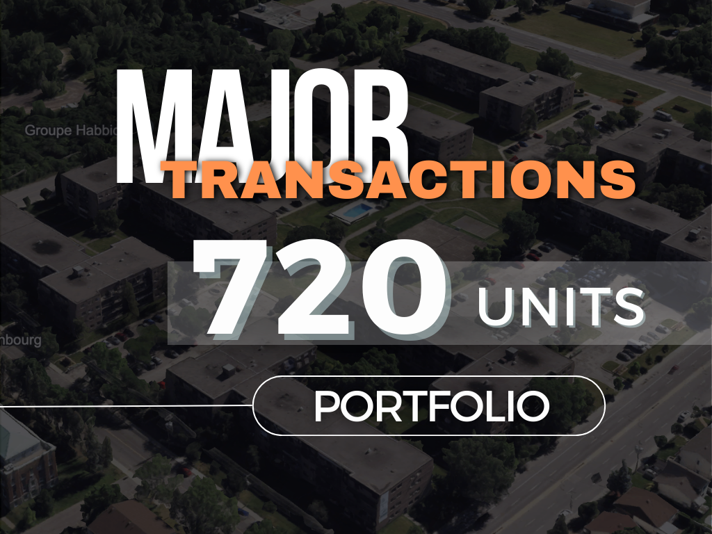 Major Transaction | Sale of a portfolio of 720 units - PMML